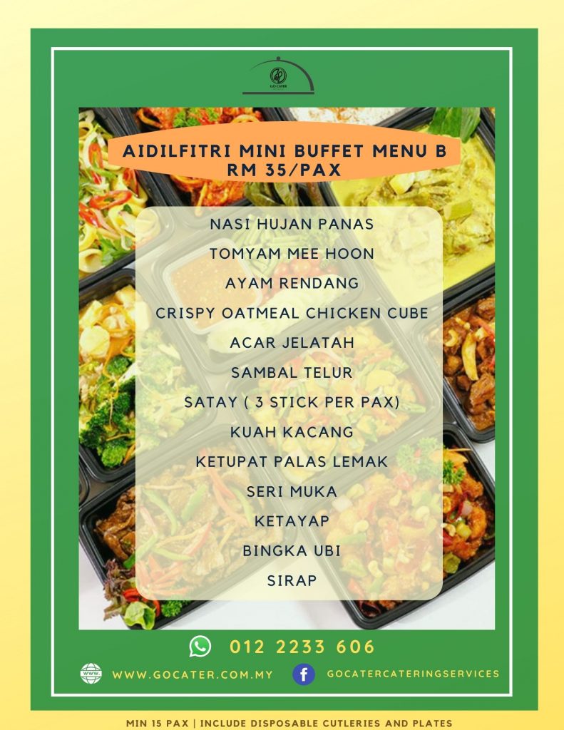 Menu – GoCater