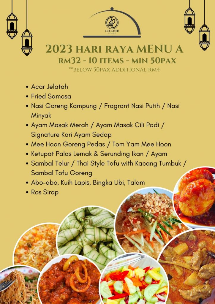 Menu - GoCater