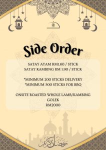 Menu - GoCater