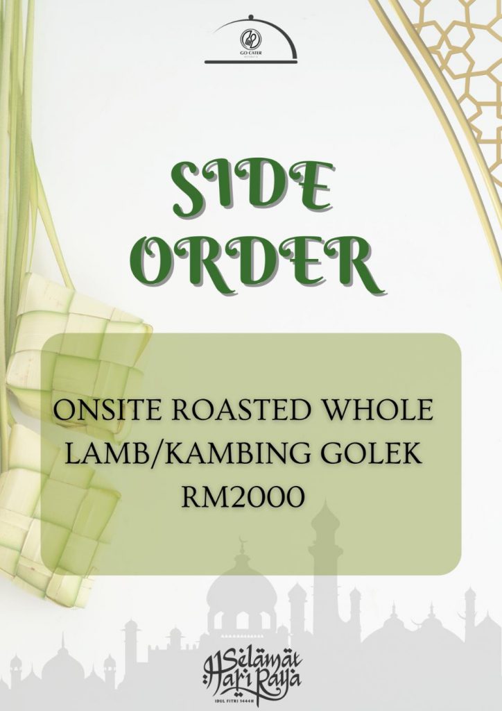 Menu - GoCater